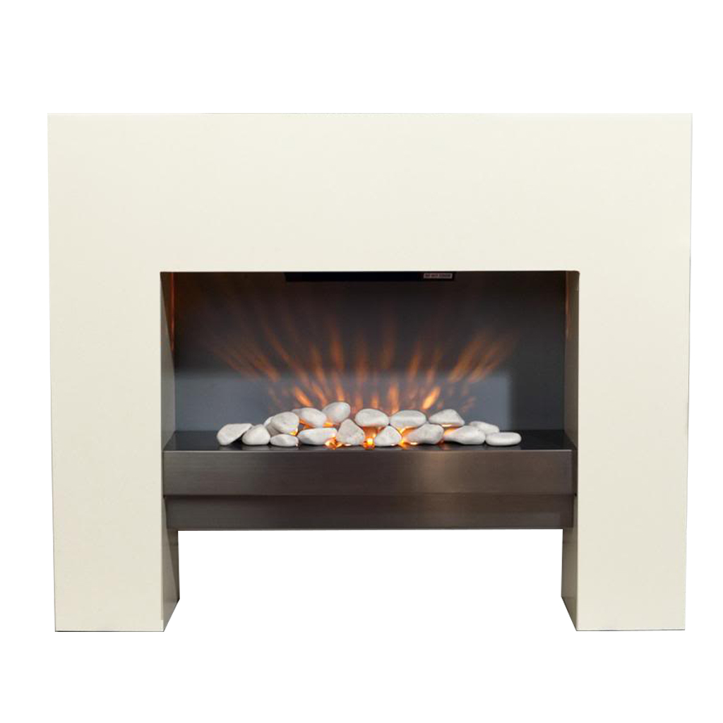 Glowmaster Electric MDF Surround Flicker Flame -Fireplace- Roma ...